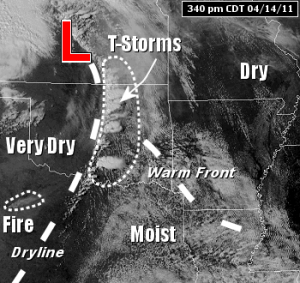 Understanding Storm Boundaries: Drylines, Warm Fronts, Cold Fronts, and ...